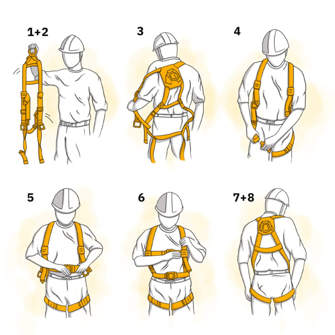 How to Wear a Safety Harness Properly – Ability Trading - UAE